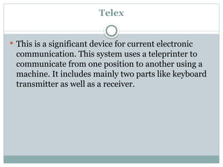 ELECTRONIC COMMUNICATION & TYPES OF IT.pptx