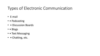 Electronic Communication Presentation .pptx
