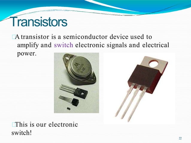 Electronic components | PPTX