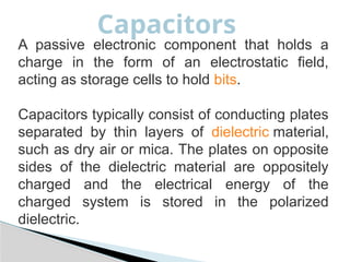CSS NC II: ELECTRONIC COMPONENTS AND ITS FUNCTION | PPTX