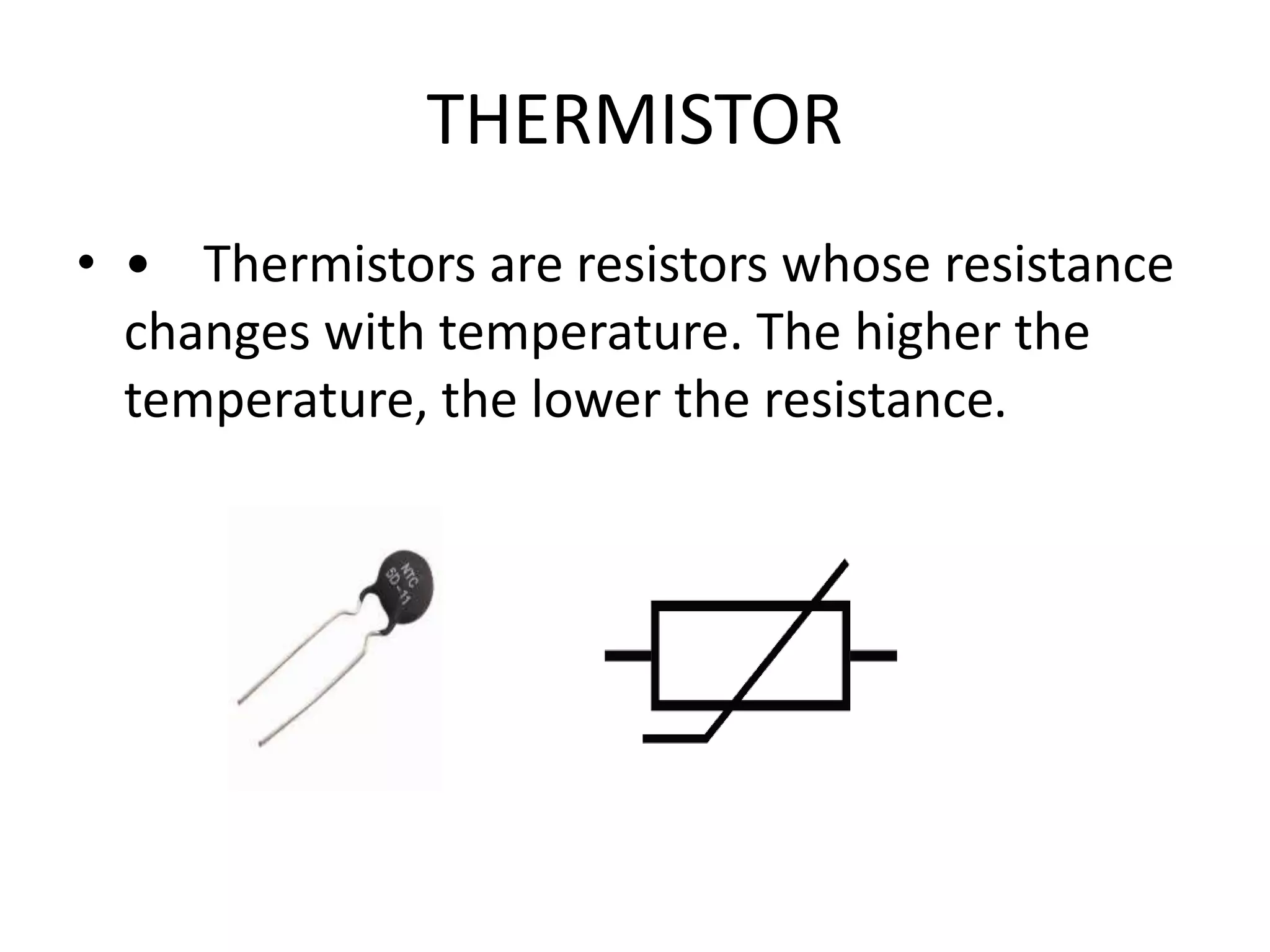Electronic components ppt | PPTX