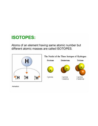 Electronic configuration and isotopes | PDF