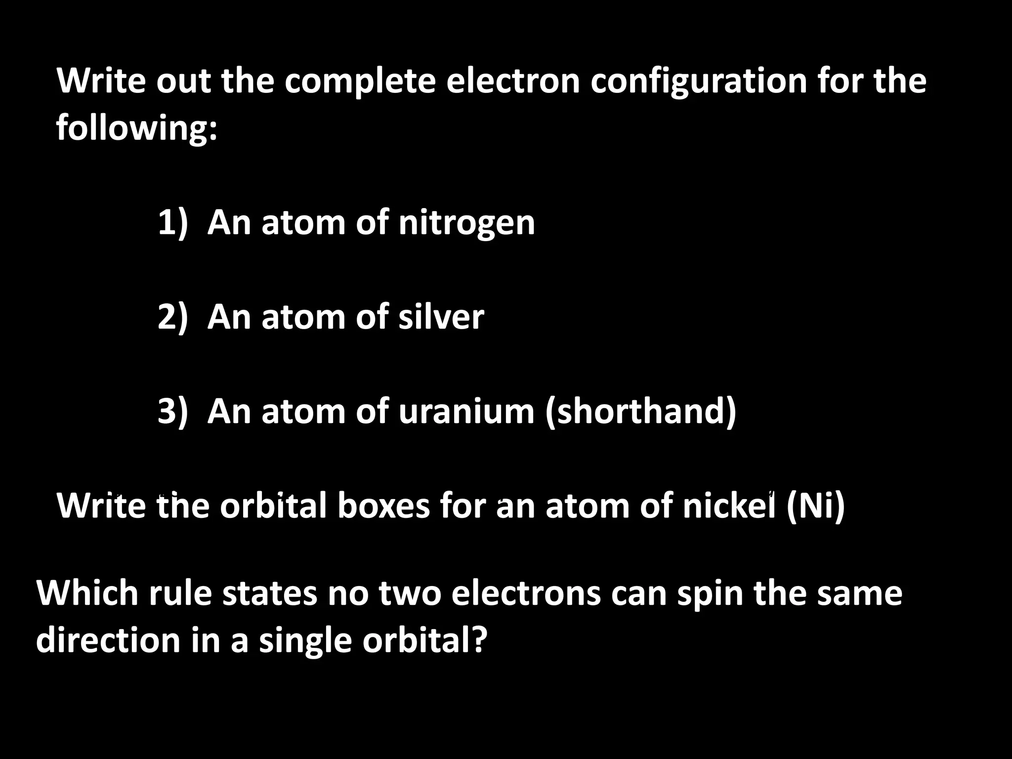Electronic configuration final | PPTX