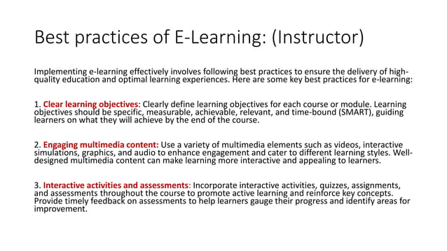 electronic content design for bangalore University | PPTX | Educational ...