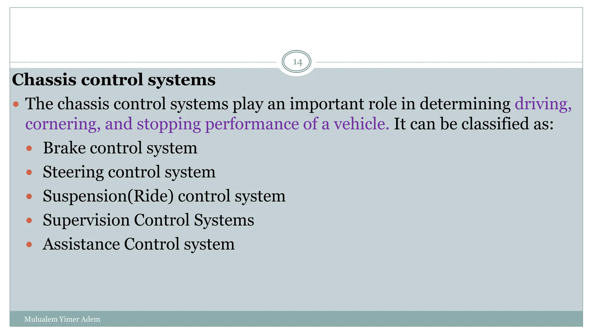 Electronic controlled Automotive chassis and drive train.pptx