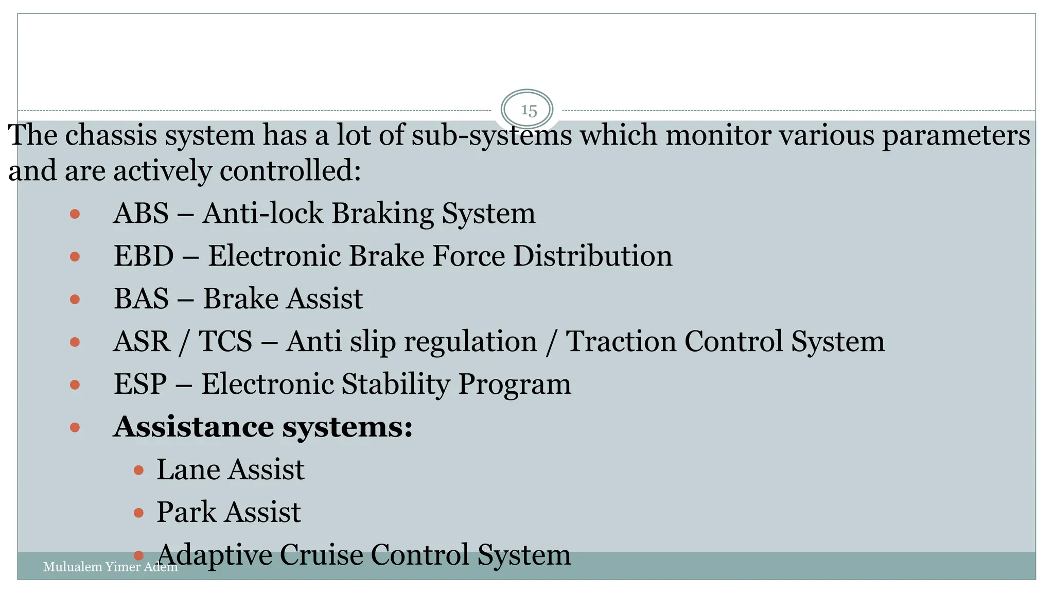 Electronic controlled Automotive chassis and drive train.pptx