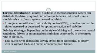 Electronic controlled Automotive chassis and drive train.pptx