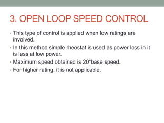 Electronic control of dc motors | PPTX | Radio Control | Hobbies ...