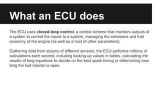 Electronic Control Unit(ECU) | PPTX