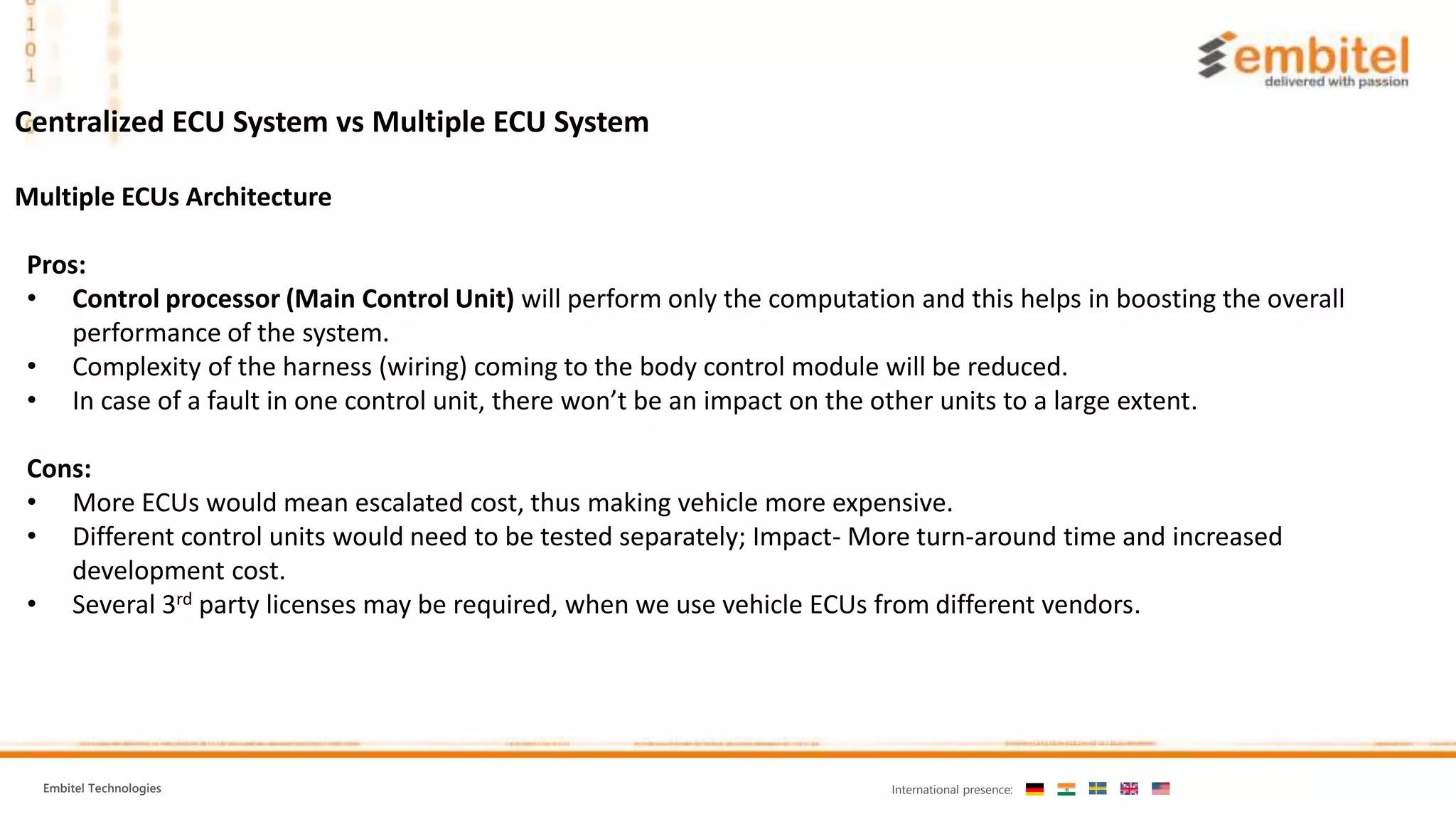 ECU: Electronic Control Units in Electric Two Wheeler | PPTX