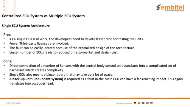 ECU: Electronic Control Units in Electric Two Wheeler | PPTX