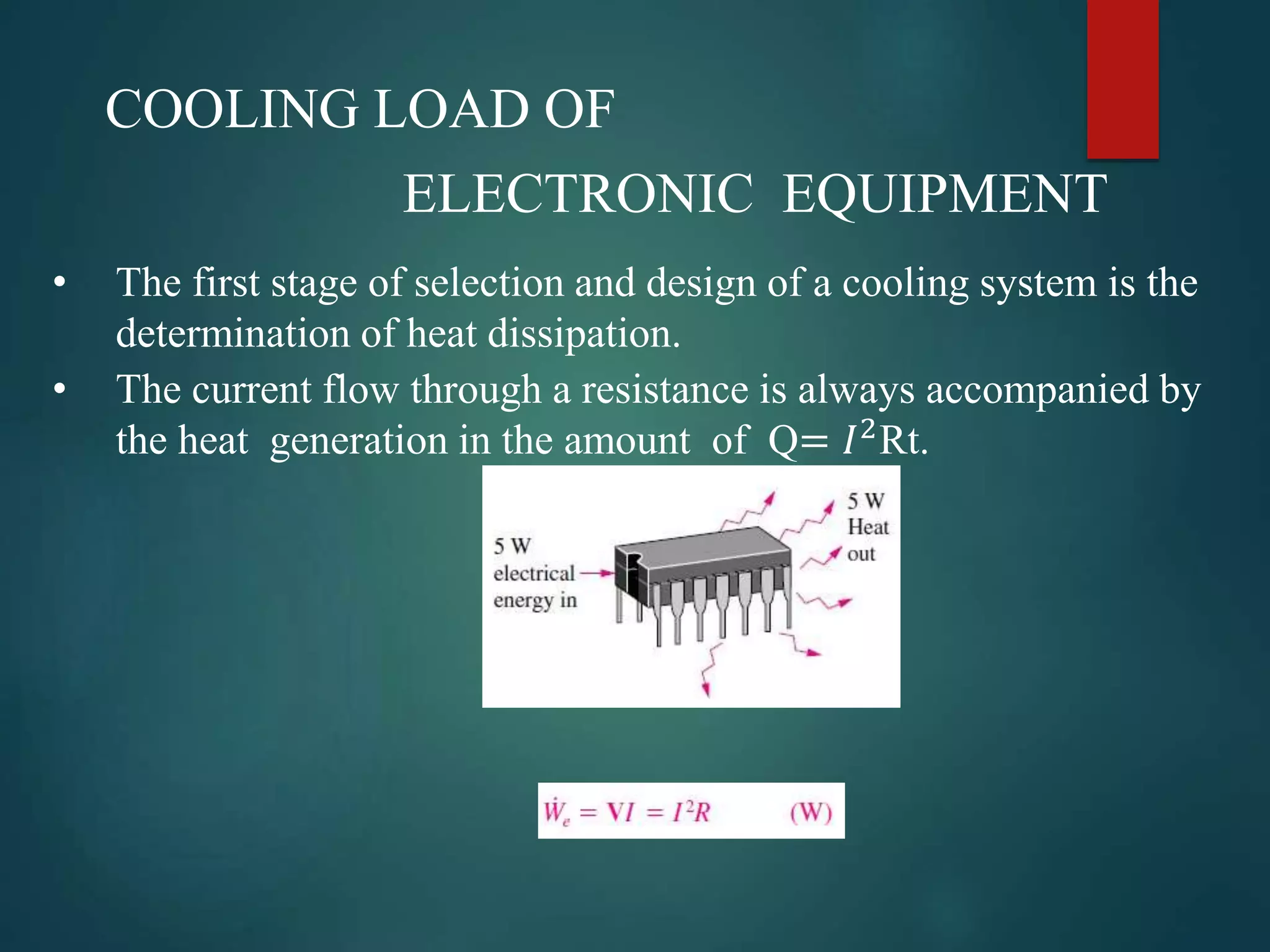 Air cooling of electrical equipments | PPTX