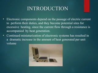 Air cooling of electrical equipments | PPTX