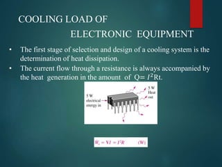 Air cooling of electrical equipments | PPTX