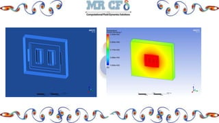 CFD simulation of electronic cooling by ansys fluent | PPSX