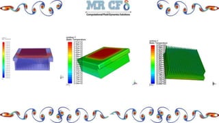CFD simulation of electronic cooling by ansys fluent | PPSX
