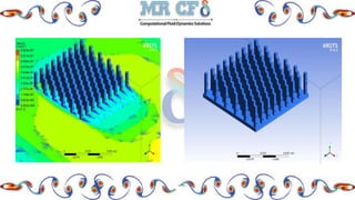 CFD simulation of electronic cooling by ansys fluent | PPSX