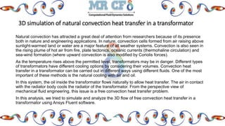 CFD simulation of electronic cooling by ansys fluent | PPSX