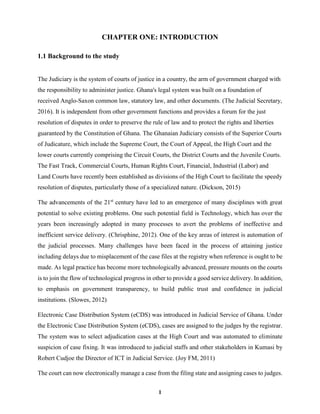 ELECTRONIC COURT CASE MANAGEMENT SYSTEM_Project | PDF
