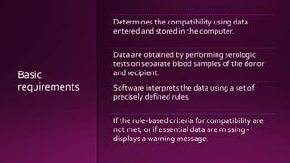 Electronic crossmatch | PPTX