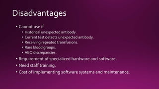 Electronic crossmatch | PPTX