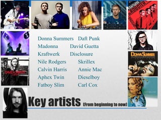 Electronic Dance Music Genre Research | ODP | Dance and Electronic ...