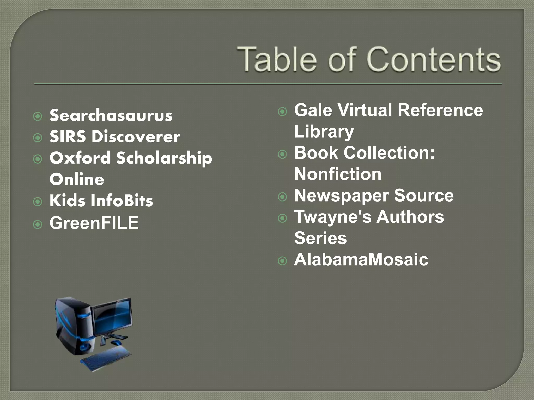 Electronic databases | PPTX