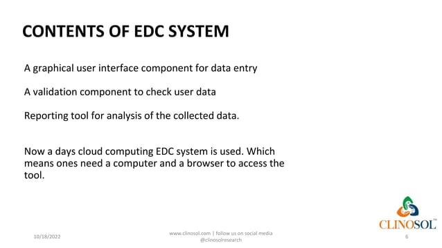 Electronic Data Capture (EDC) Systems: Streamlining Data Collection and ...