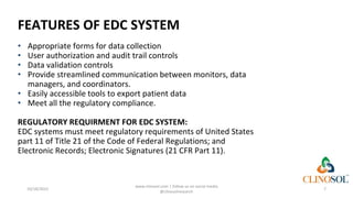 Electronic Data Capture (EDC) Systems: Streamlining Data Collection and ...