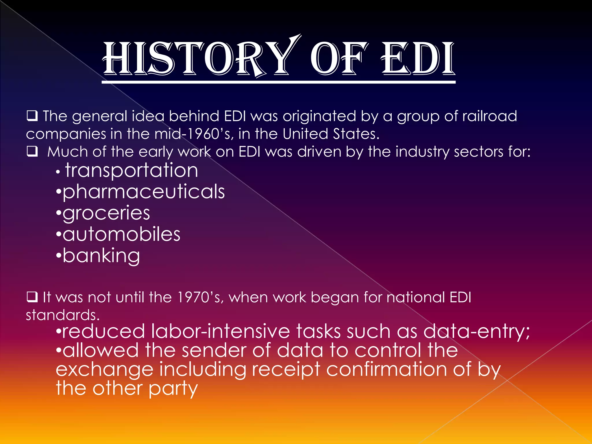 Electronic data interchange | PPTX