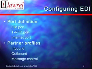 Electronic data interchange (edi) | PPT | Technology & Computing