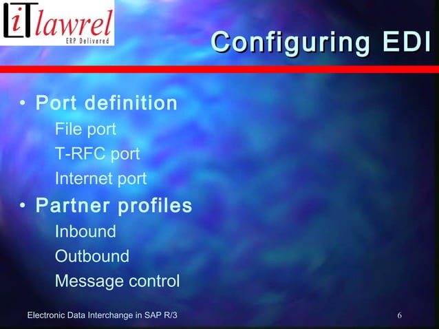 Electronic data interchange (edi) | PPT