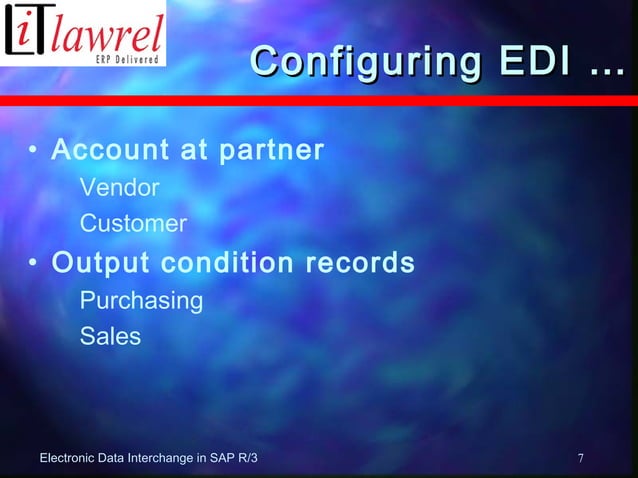 Electronic data interchange (edi) | PPT