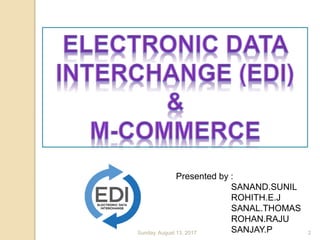 Electronic data interchange(edi) | PPT