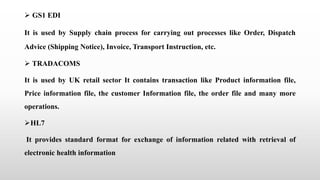 Electronic data interchange and its uses in daily life | PPTX