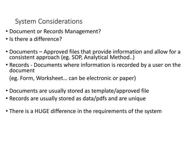 Electronic Data Management Systems.ppt | Operating Systems | Computer ...