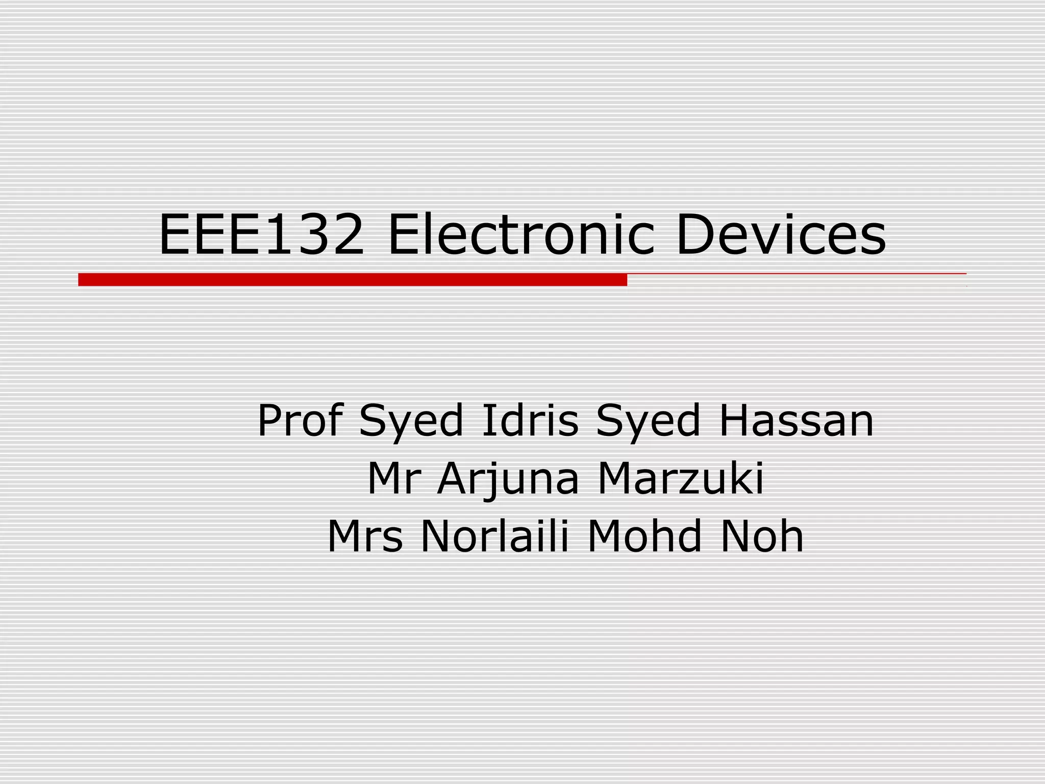 Electronic device lecture1 | PPT