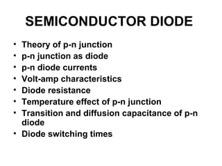 Electronic devices circuits | PPT