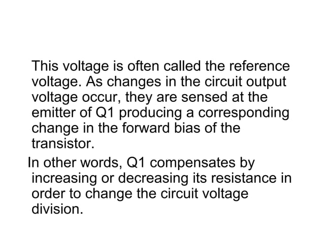 Electronic devices circuits | PPT