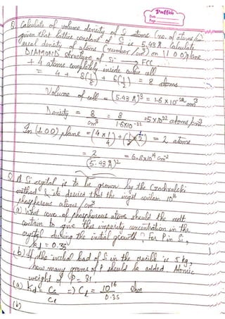 Electronic Devices Short Notes - Akshansh | PDF