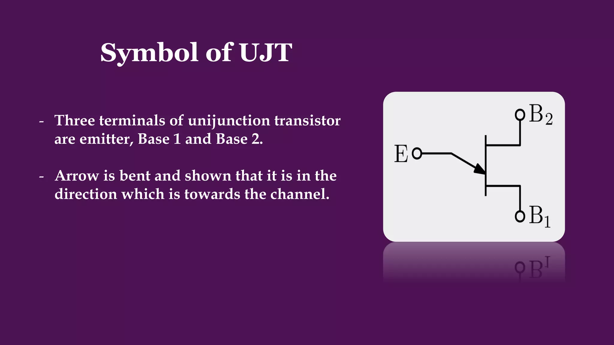 UJTs and programmable UJTs | PPTX