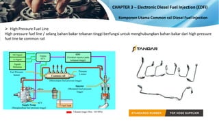 Electronic diesel fuel injection (EDFI) & commonrail engine | PPTX