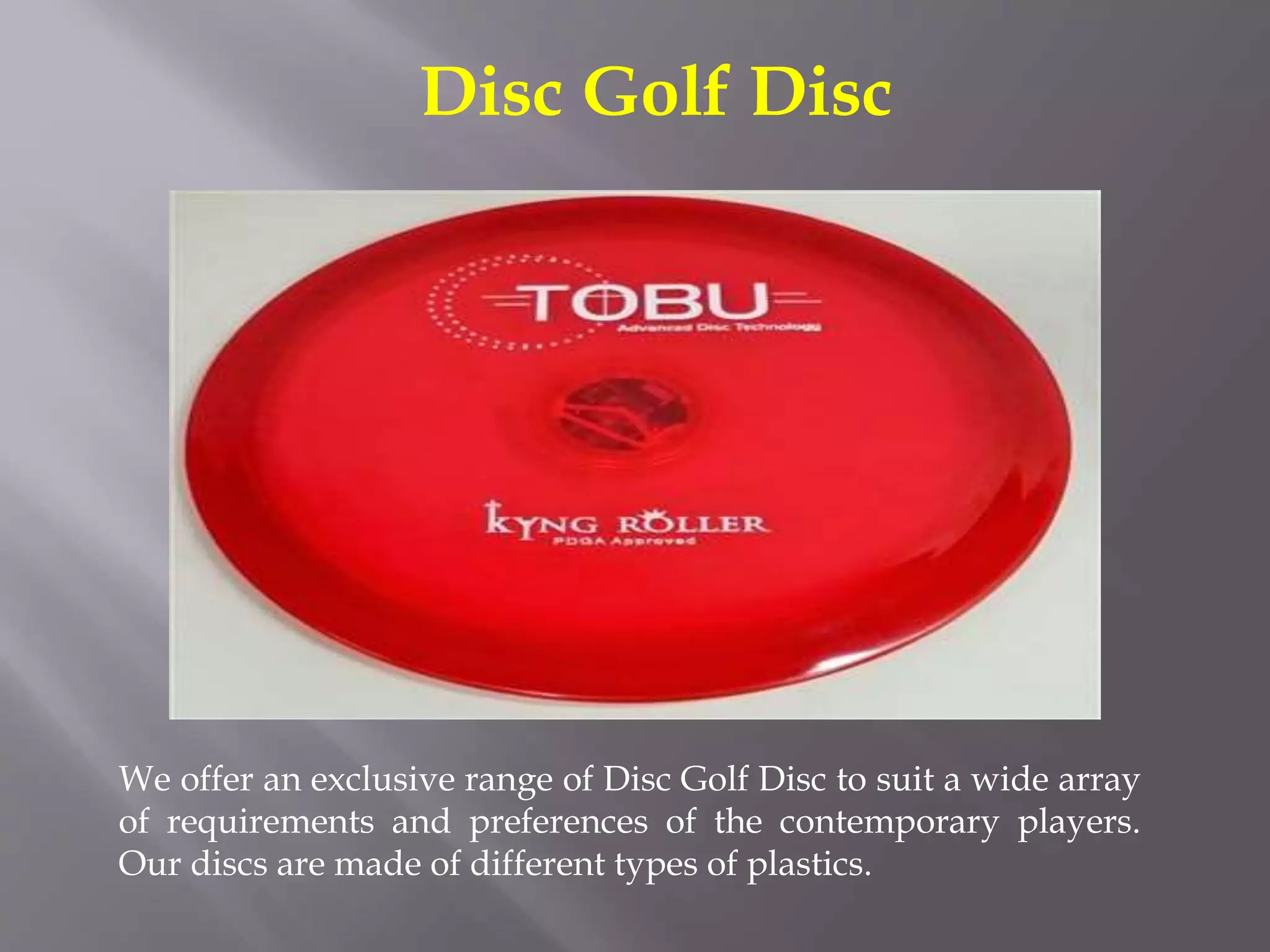 Electronic disc | PPTX