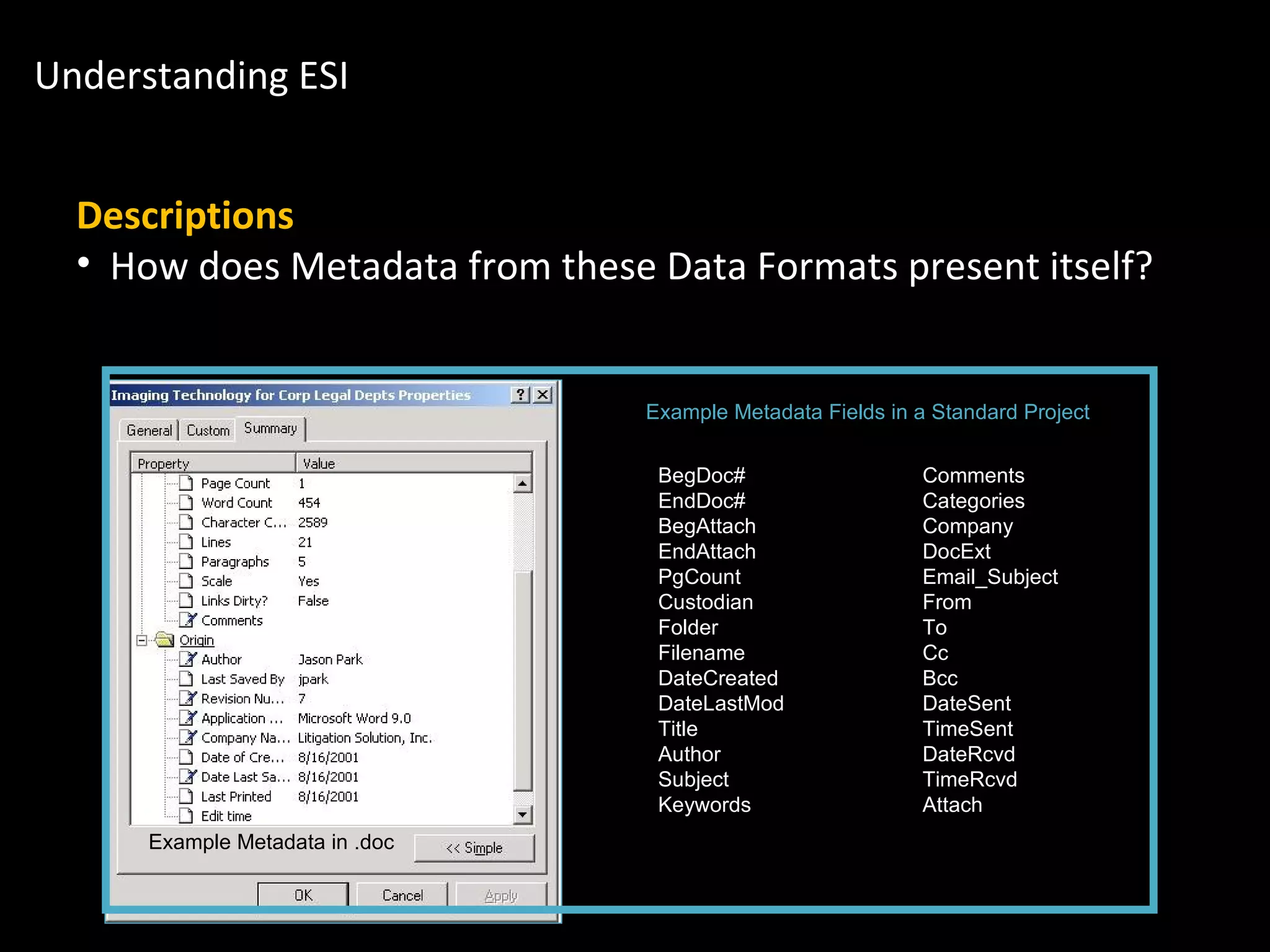 Electronic Discovery 101 - From ESI to the EDRM | PPT