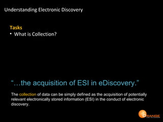 Electronic Discovery 101 - From ESI to the EDRM | PPT