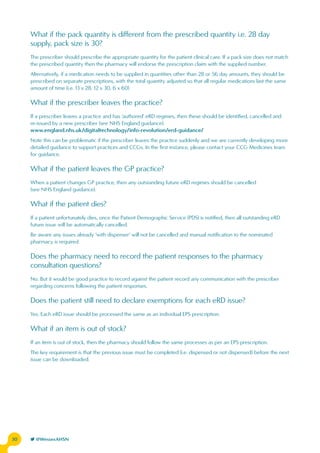 Electronic Repeat Dispensing handbook | PDF