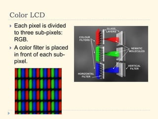 5.11 Electronic displays | PPTX