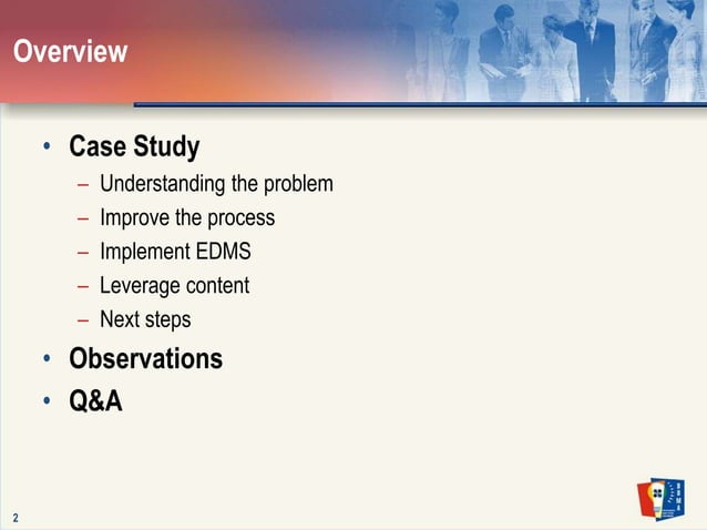Electronic Document Management Case Study | PPTX