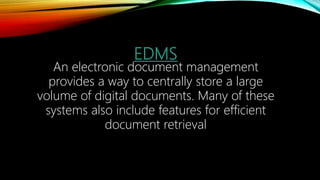 EDMS | PPTX