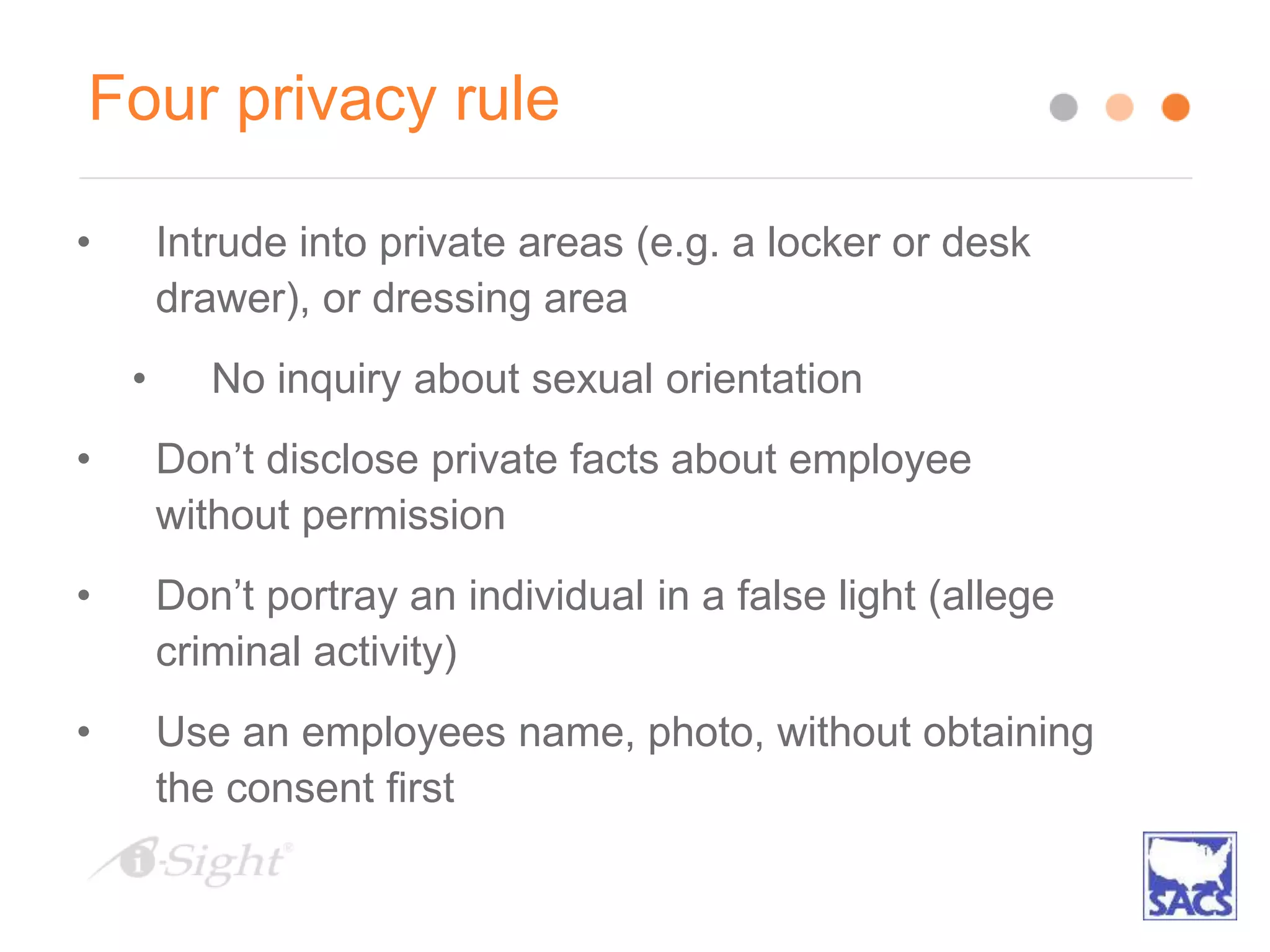 Electronic Eavesdropping in the Workplace: Can We? Should We? What ...